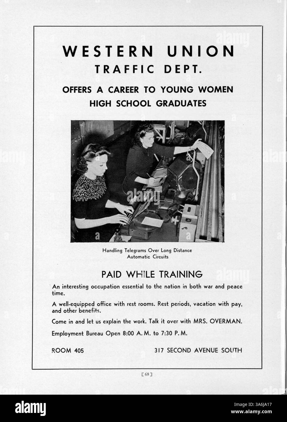 Yearbook from south high in 1944 documents student activities hi-res ...