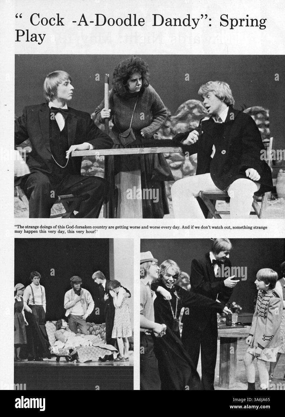 The 1977 St. Anthony Village High School Yearbook, titled 'Days of Our ...