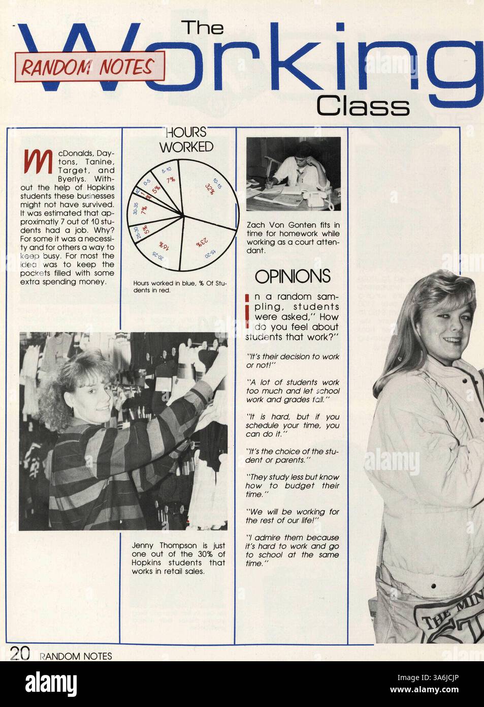 The 1988 regalia yearbook from hopkins high school highlights th hi-res ...