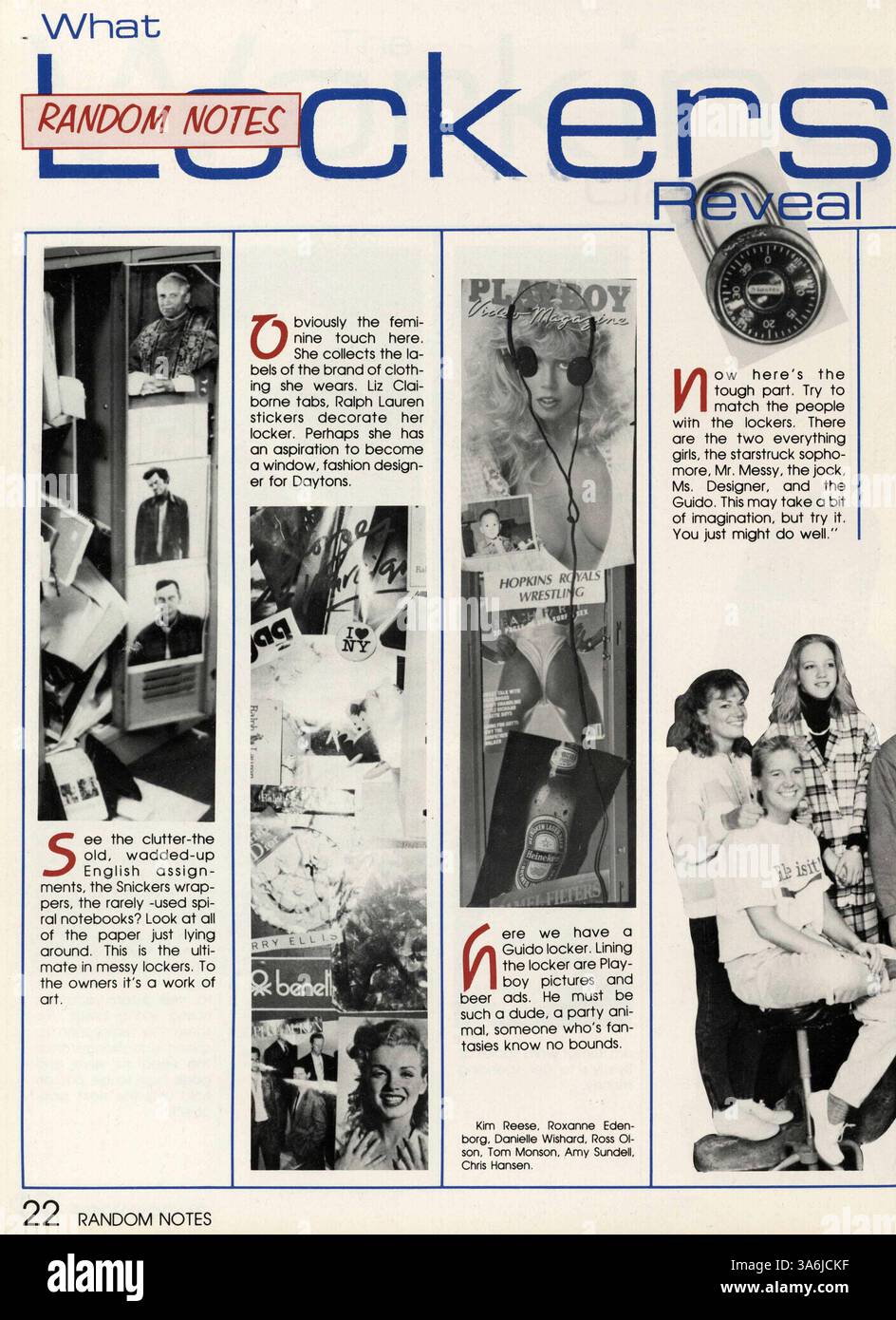 The 1988 Regalia Yearbook from Hopkins High School documents student ...