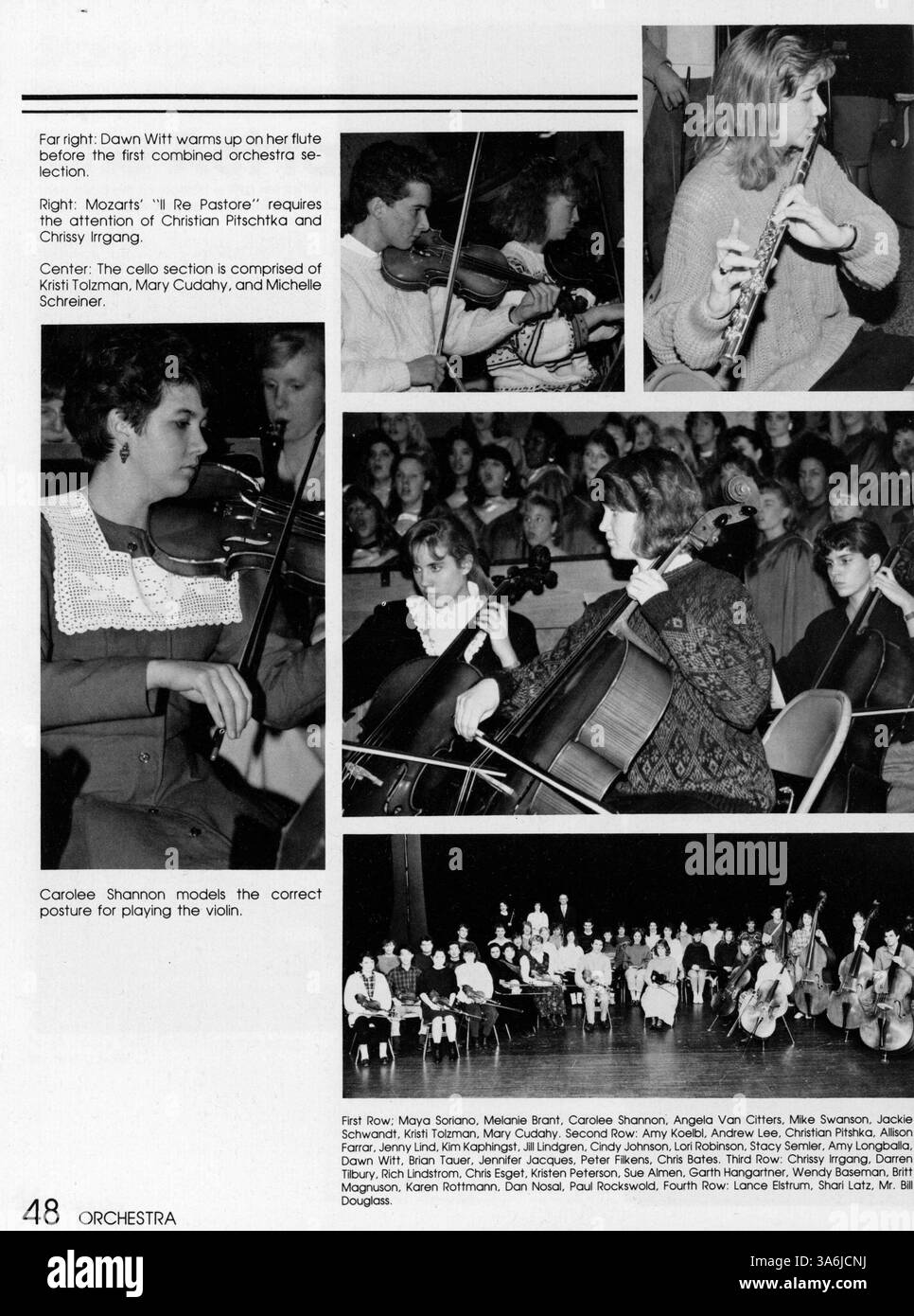 The 1988 Regalia Yearbook from Hopkins High School documents the ...