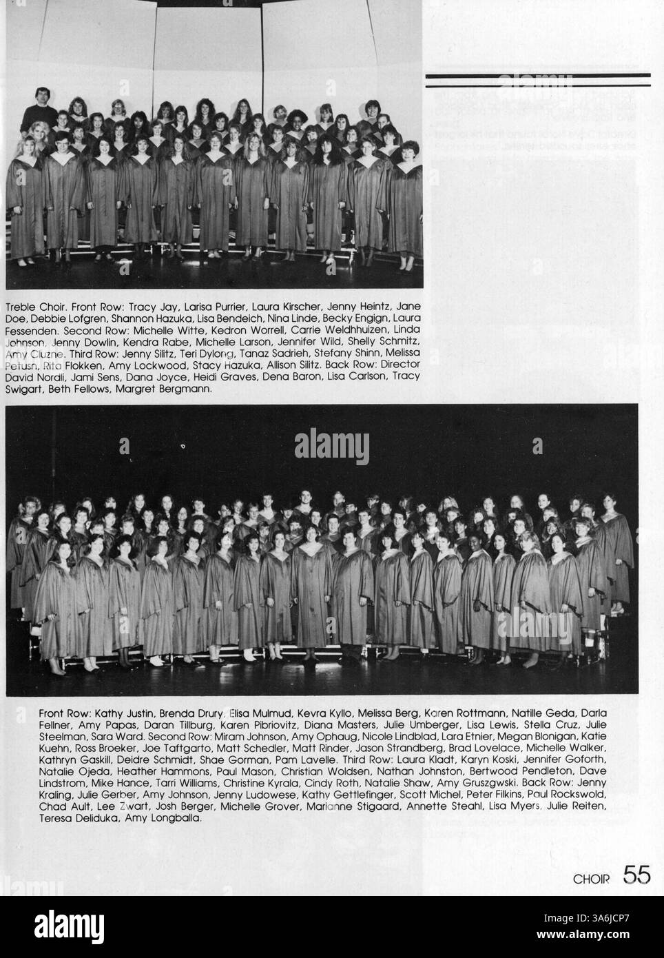 This 1988 edition of the Regalia Yearbook from Hopkins High School documents student ...