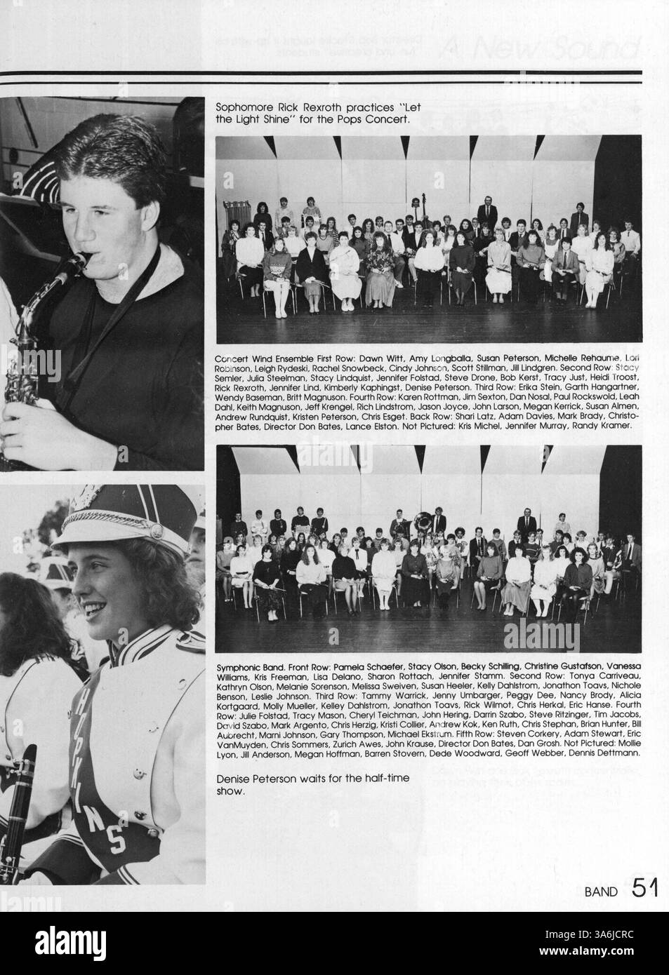 This edition of the 1988 Regalia Yearbook from Hopkins High School highlights key moments from ...