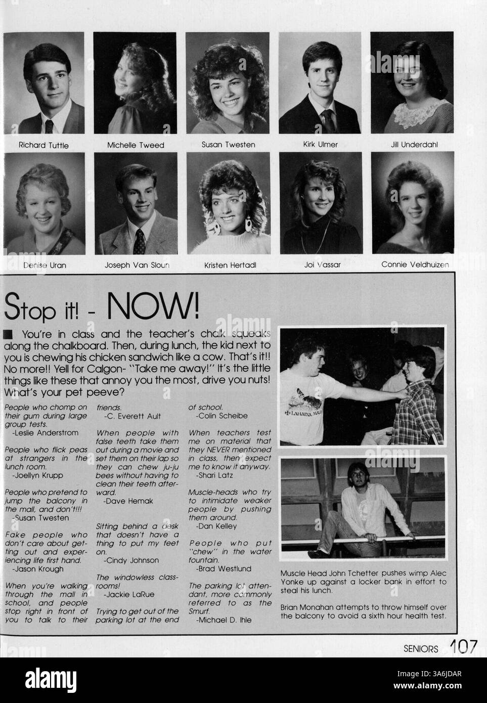 Hopkins High School’s 1988 Regalia Yearbook captures major moments from ...