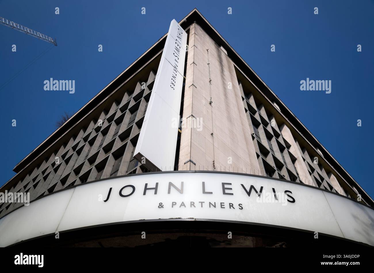 John Lewis flagship department store, situated on Oxford Street, in the ...