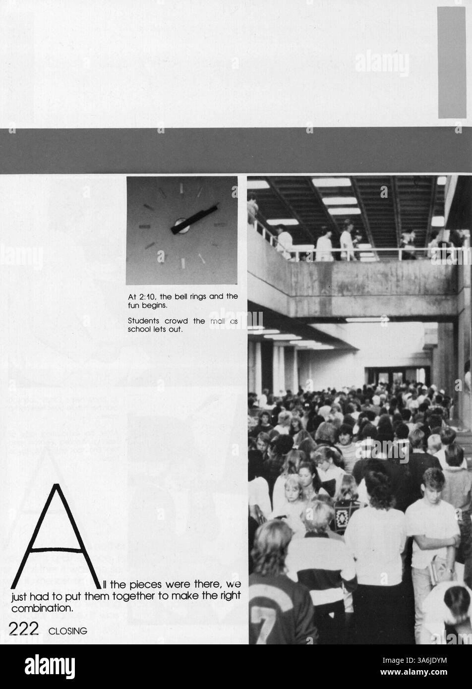 The 'Regalia 1988' yearbook from Hopkins High School offers a visual record of the 1987-1988 ...