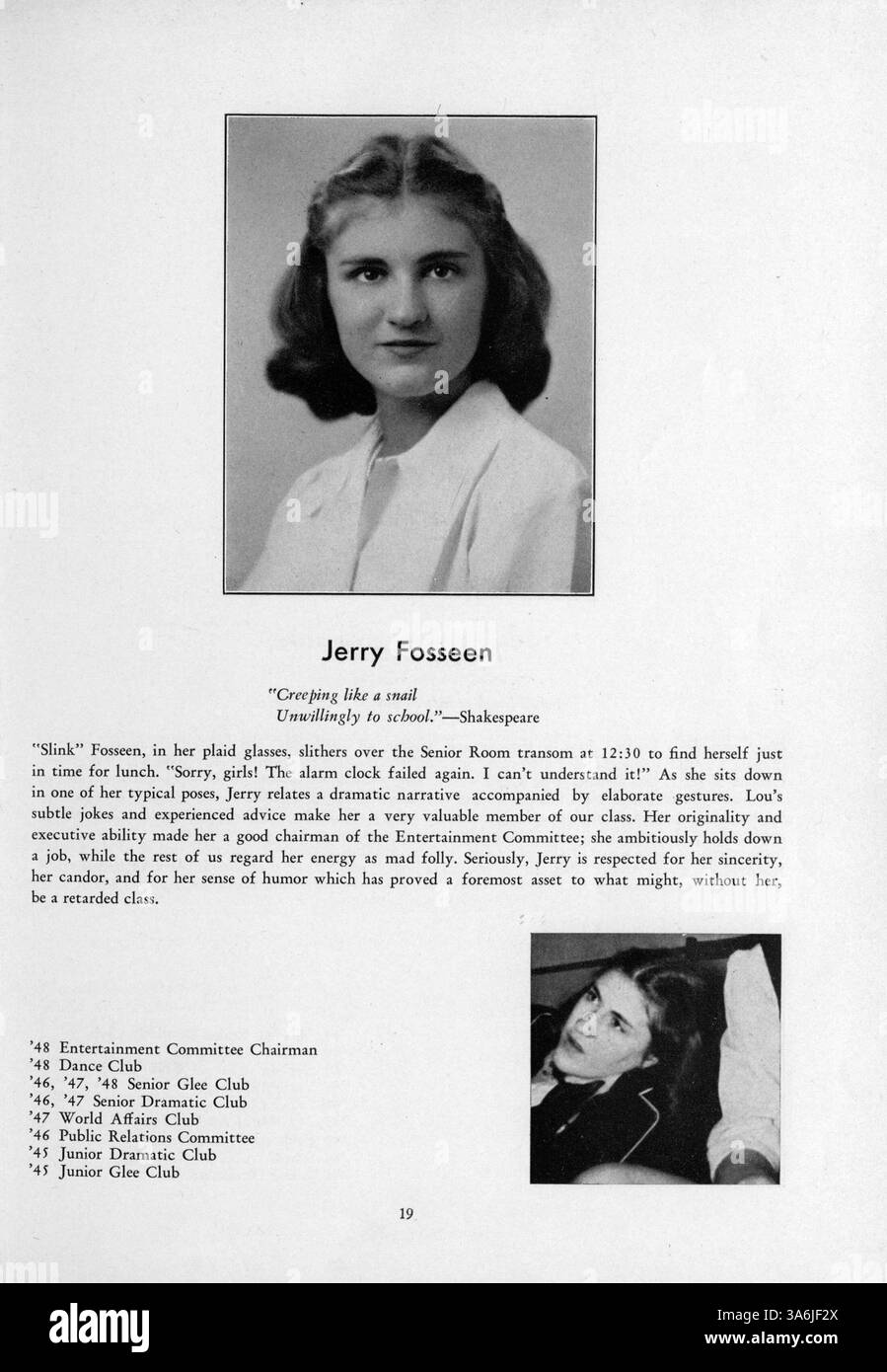 The 'Tatler' Yearbook from 1948 documents the academic, athletic, and social highlights of the ...