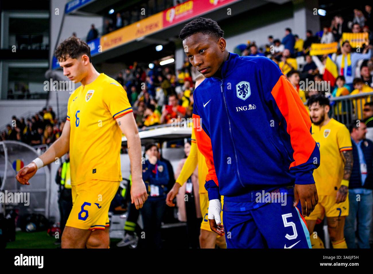 Bucharest, Romania. 22nd Mar, 2025. BUCHAREST, 25-03-2025, Arcul de Triumf Stadium, Season 2024/ ...