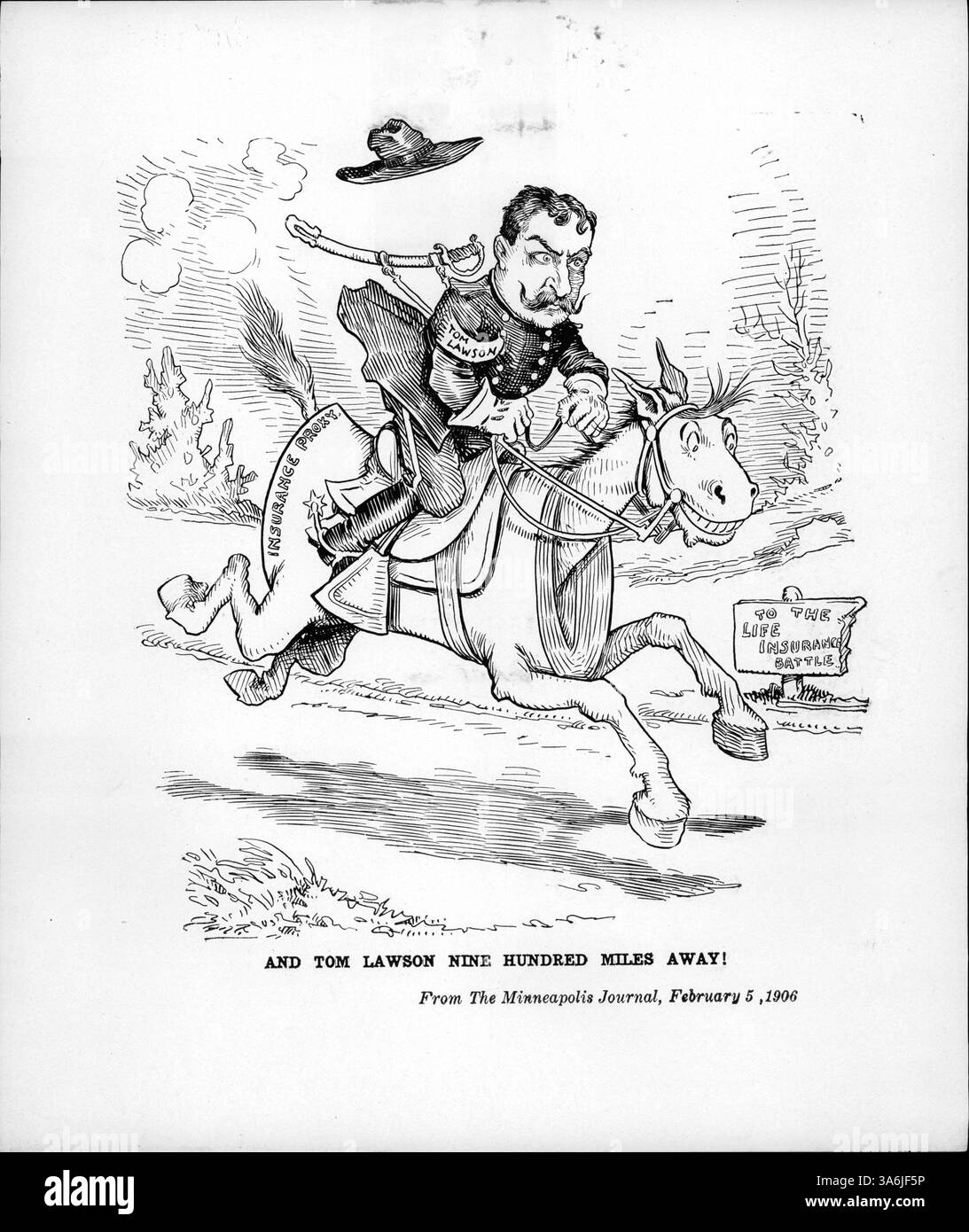 Businessman Tom Lawson, despite being 900 miles away, is actively ...