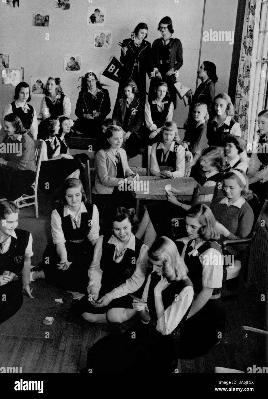 The 1948 'Tatler' Yearbook from Northrop Collegiate School features a ...