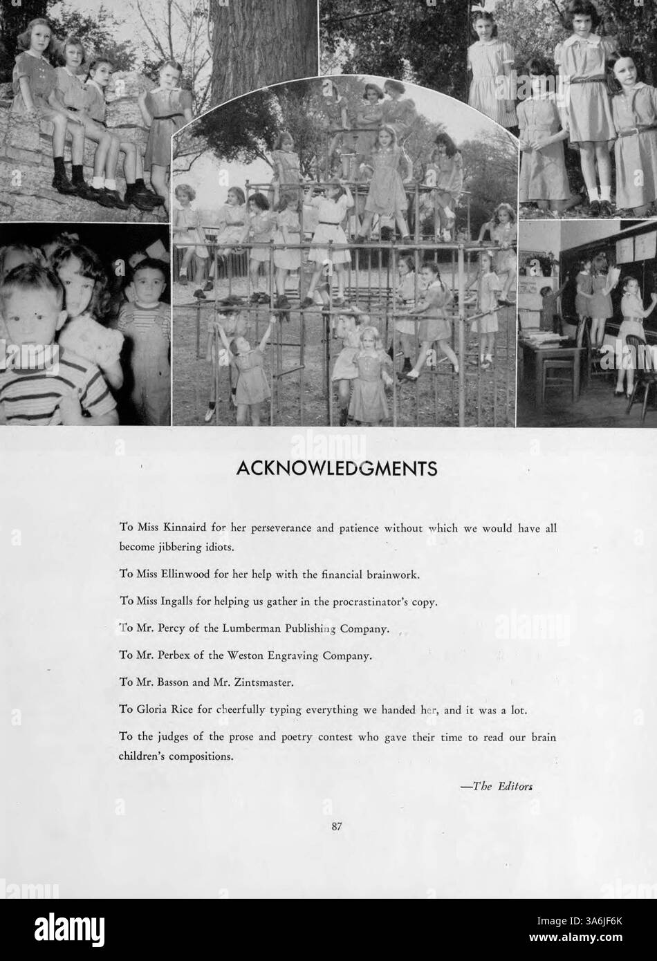 This 1948 'Tatler' Yearbook from Northrop Collegiate School records the ...