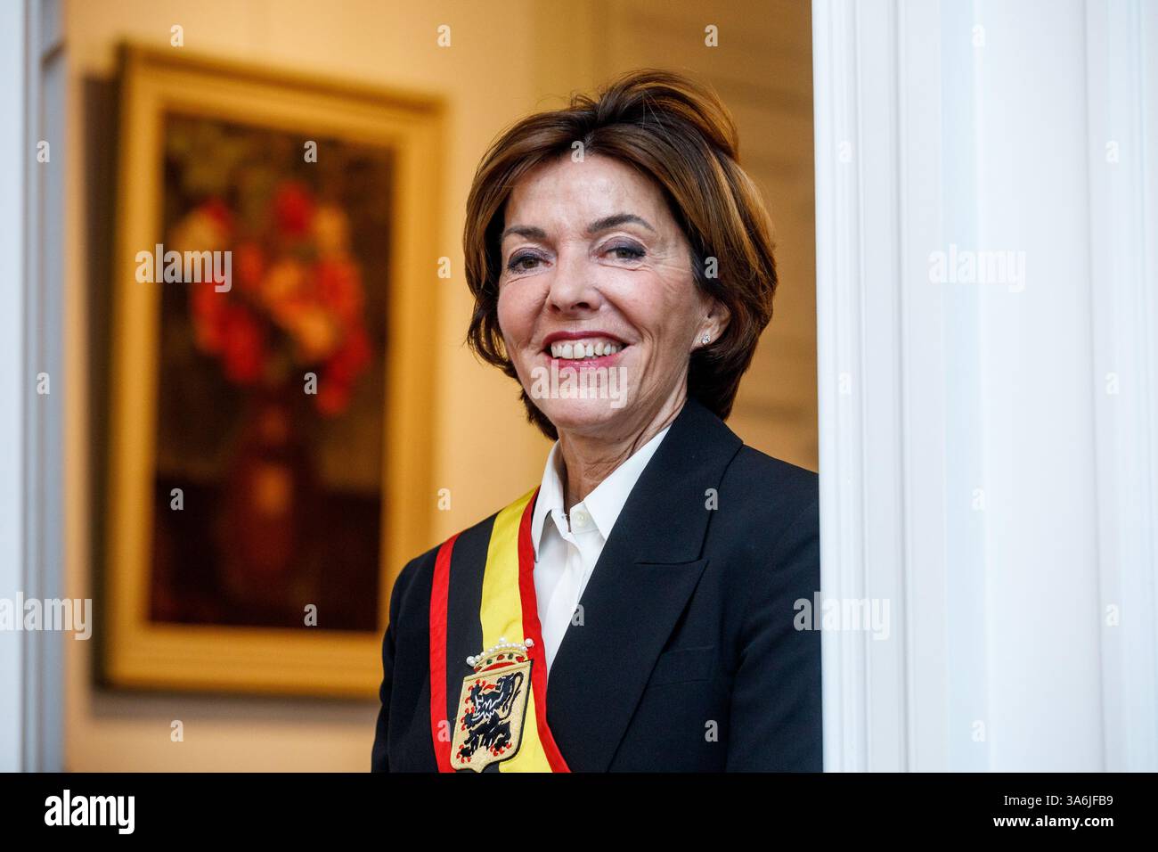 Gent, Belgium. 25th Mar, 2025. East-Flanders province governor Carina ...