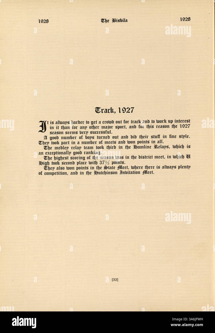 The 1928 University High Yearbook, Bisbila, serves as a historical ...