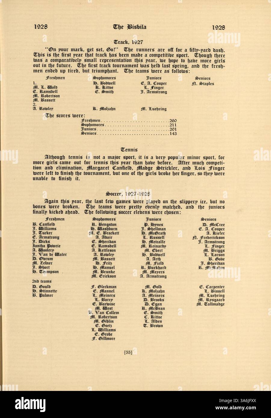 The 1928 University High Yearbook, Bisbila, serves as a historical ...