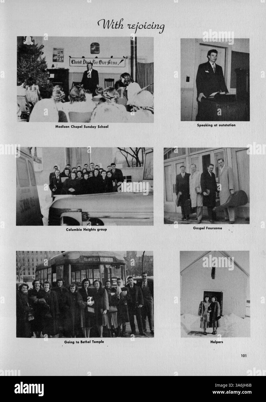 This 1950 yearbook from North Central Bible Institute captures key ...