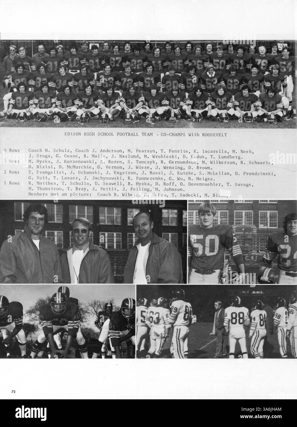 The 1976 '76 Wizard' yearbook from Edison High School captures key ...