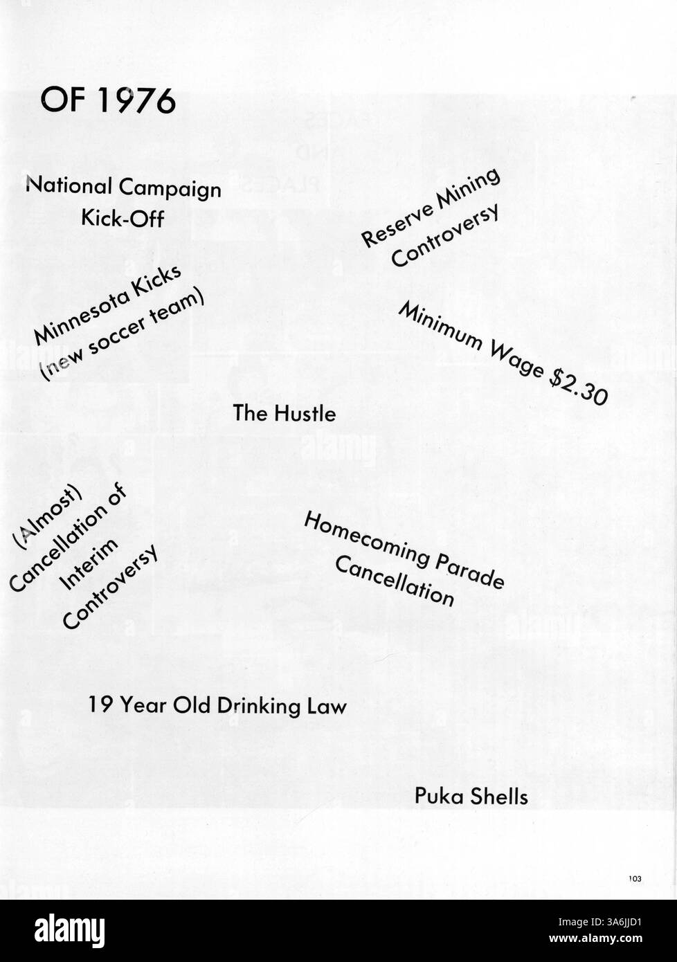 This 1976 edition of the '76 Wizard' yearbook at Edison High School ...