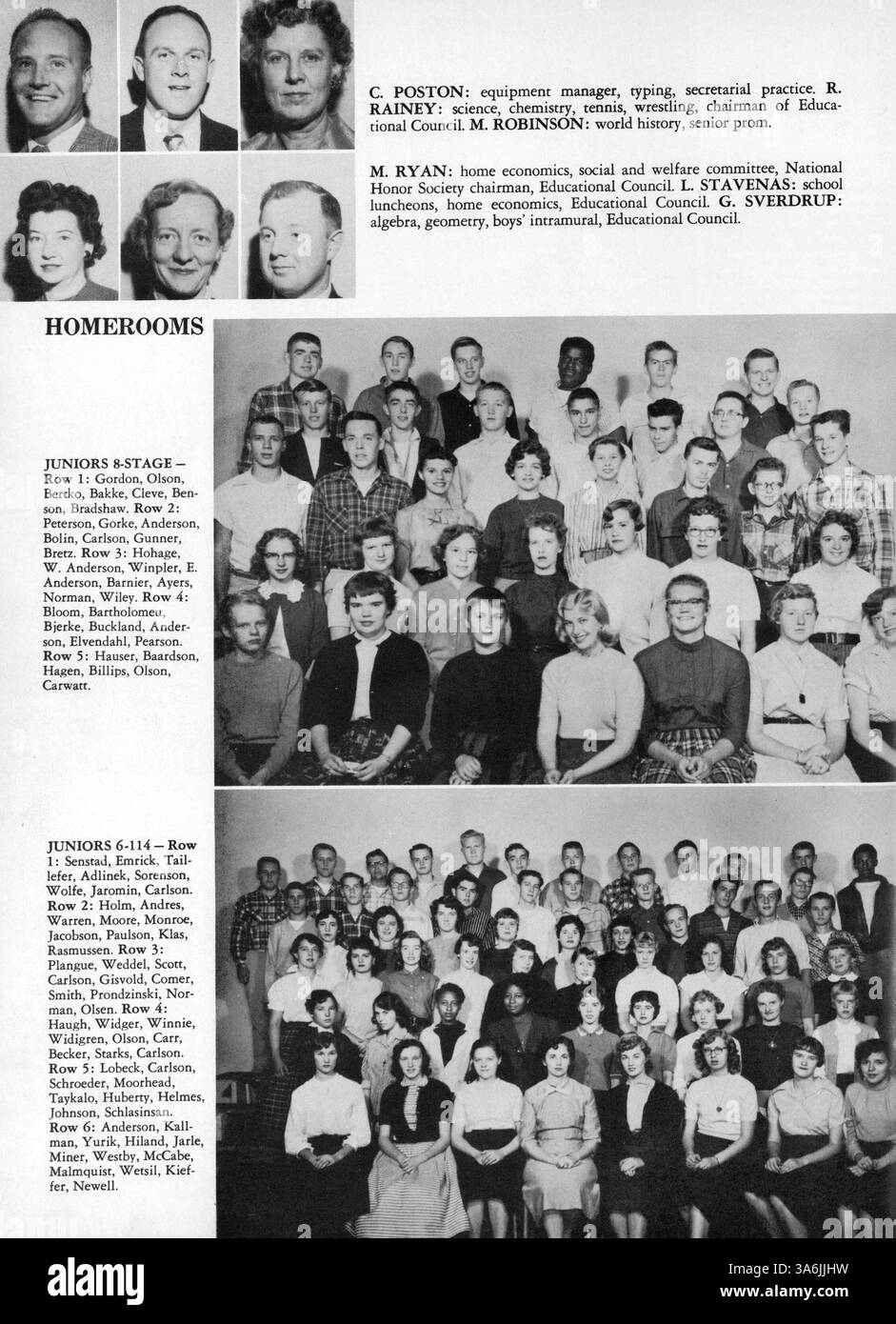 The 1957 South High Yearbook, 'Tiger 57', provides an in-depth look at ...