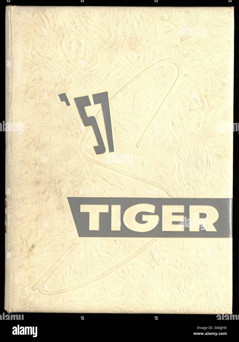 Is the 1957 south high yearbook that documents key events hi-res stock ...
