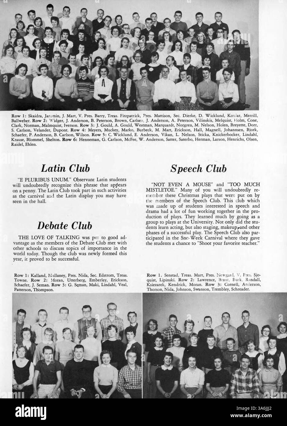 The 'Tiger 57' yearbook from South High provides a historical record of ...
