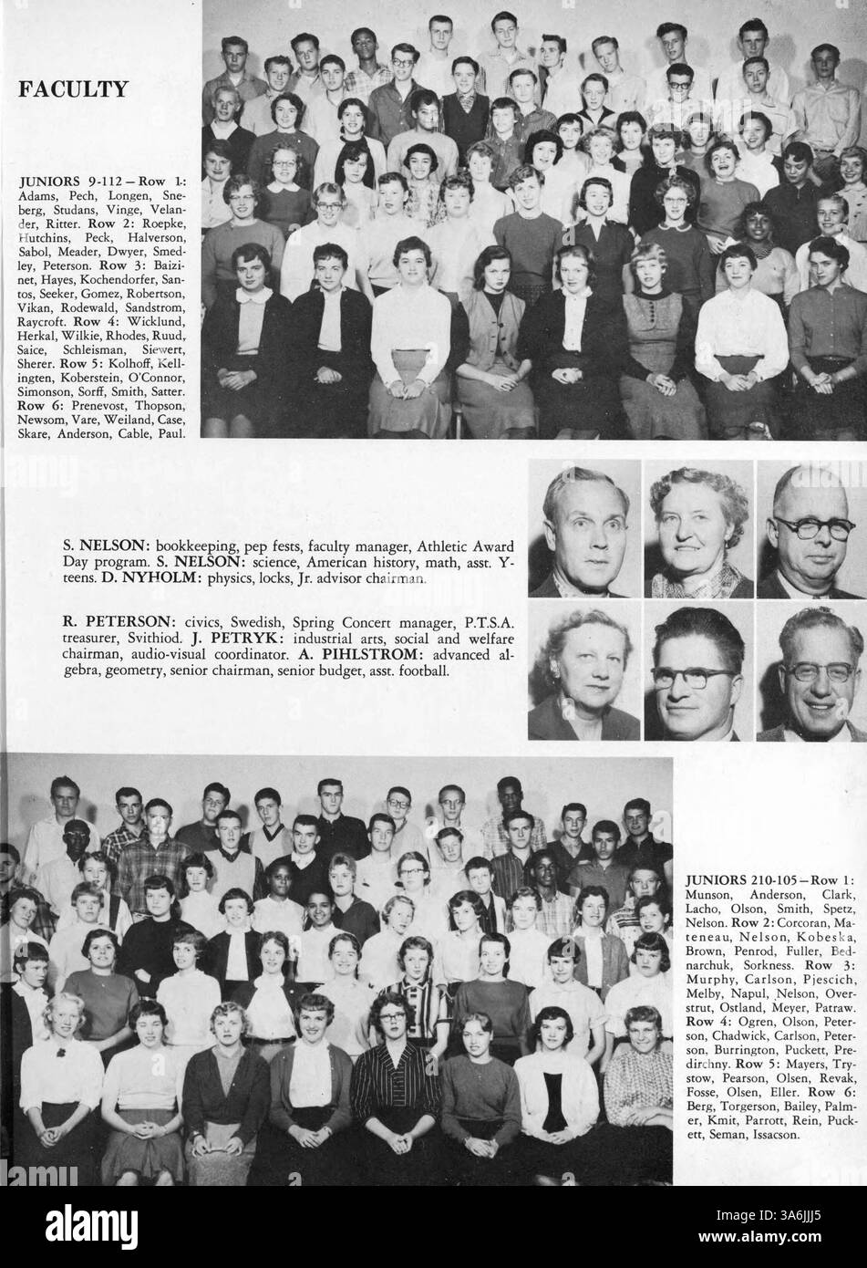 The 'Tiger 57' yearbook from South High School documents the highlights ...