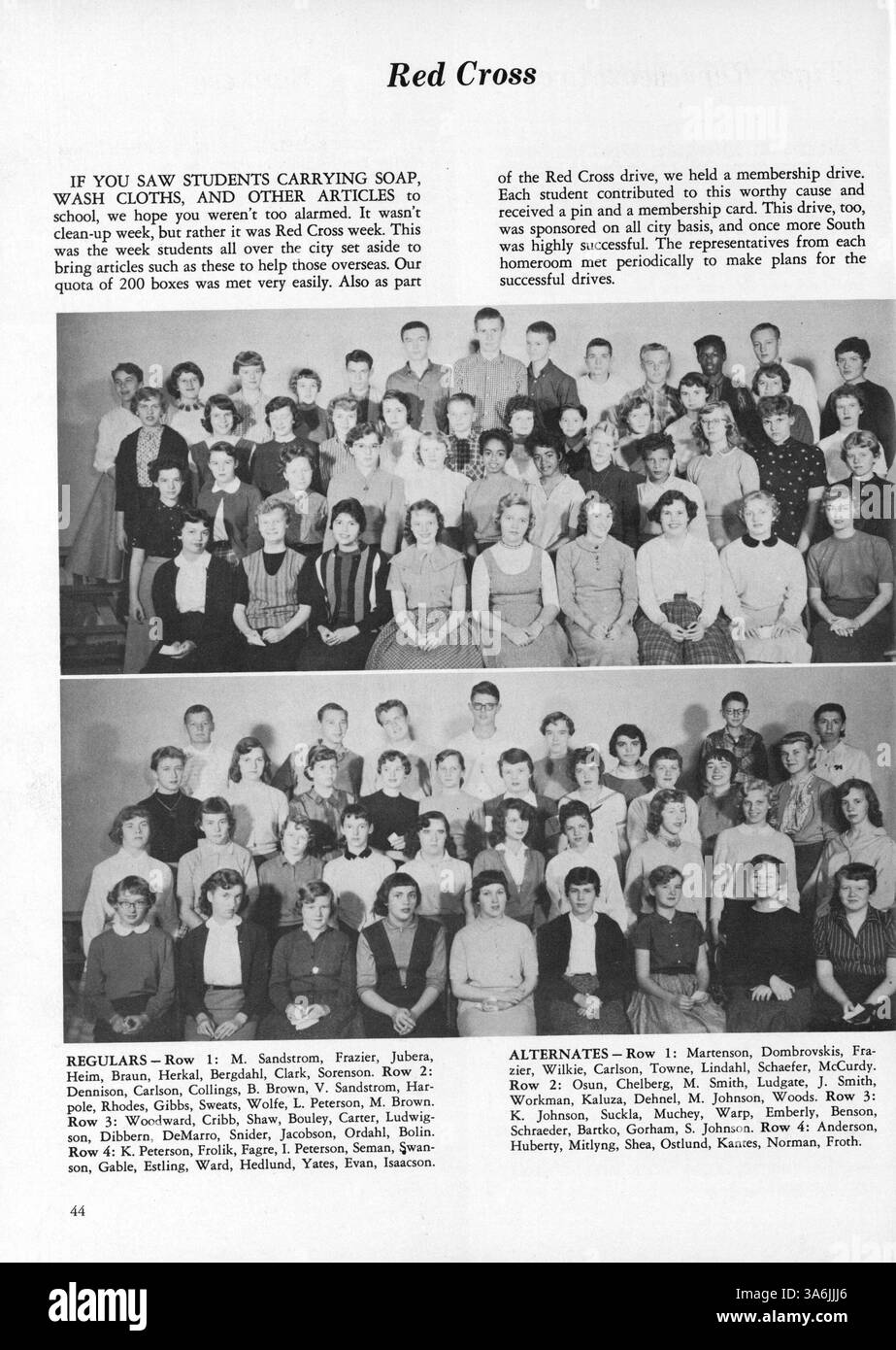 The South High 'Tiger 57' yearbook captures the student body, athletics ...