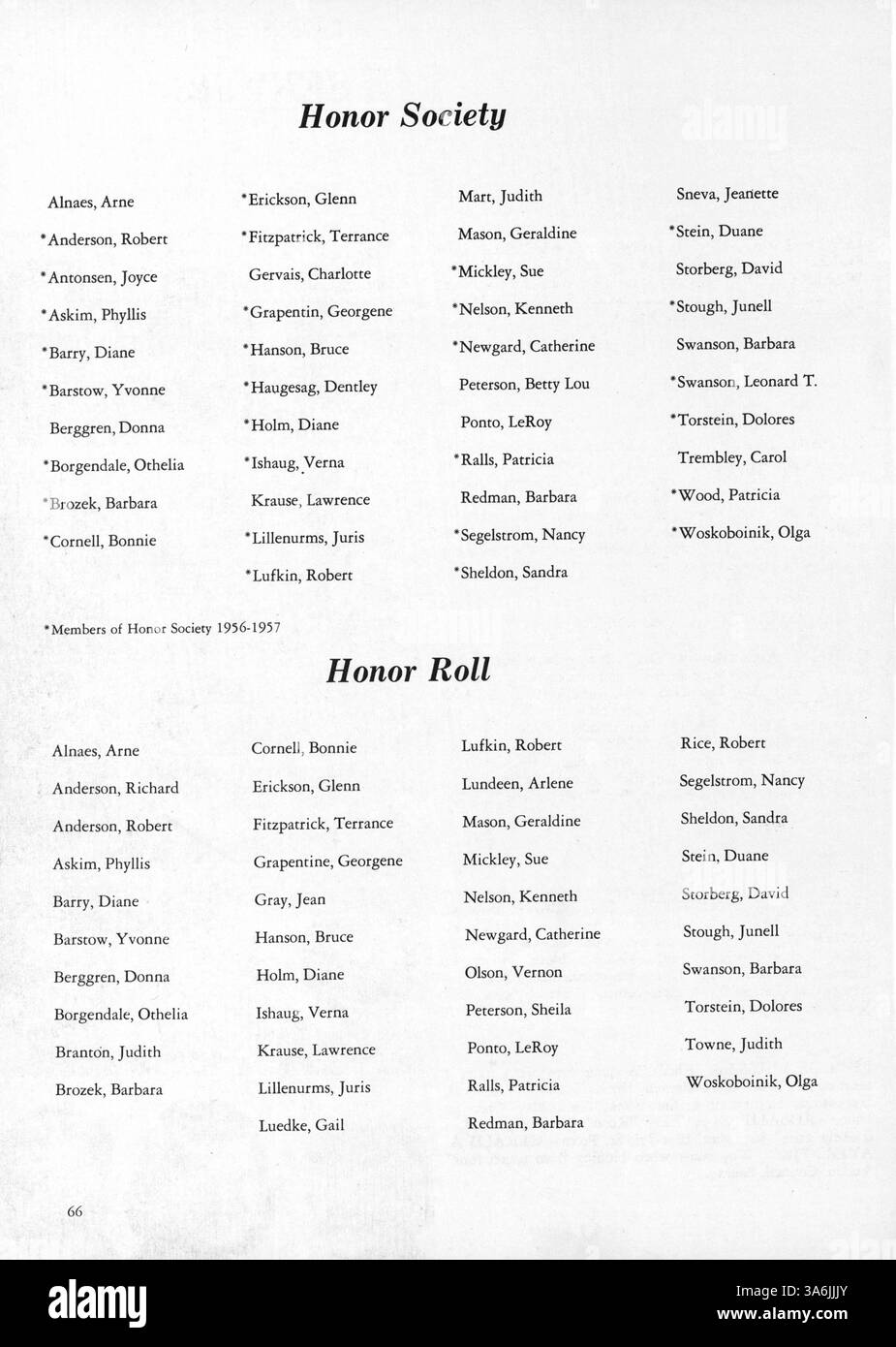 'Tiger 57' documents South High School’s activities during the 1956 ...