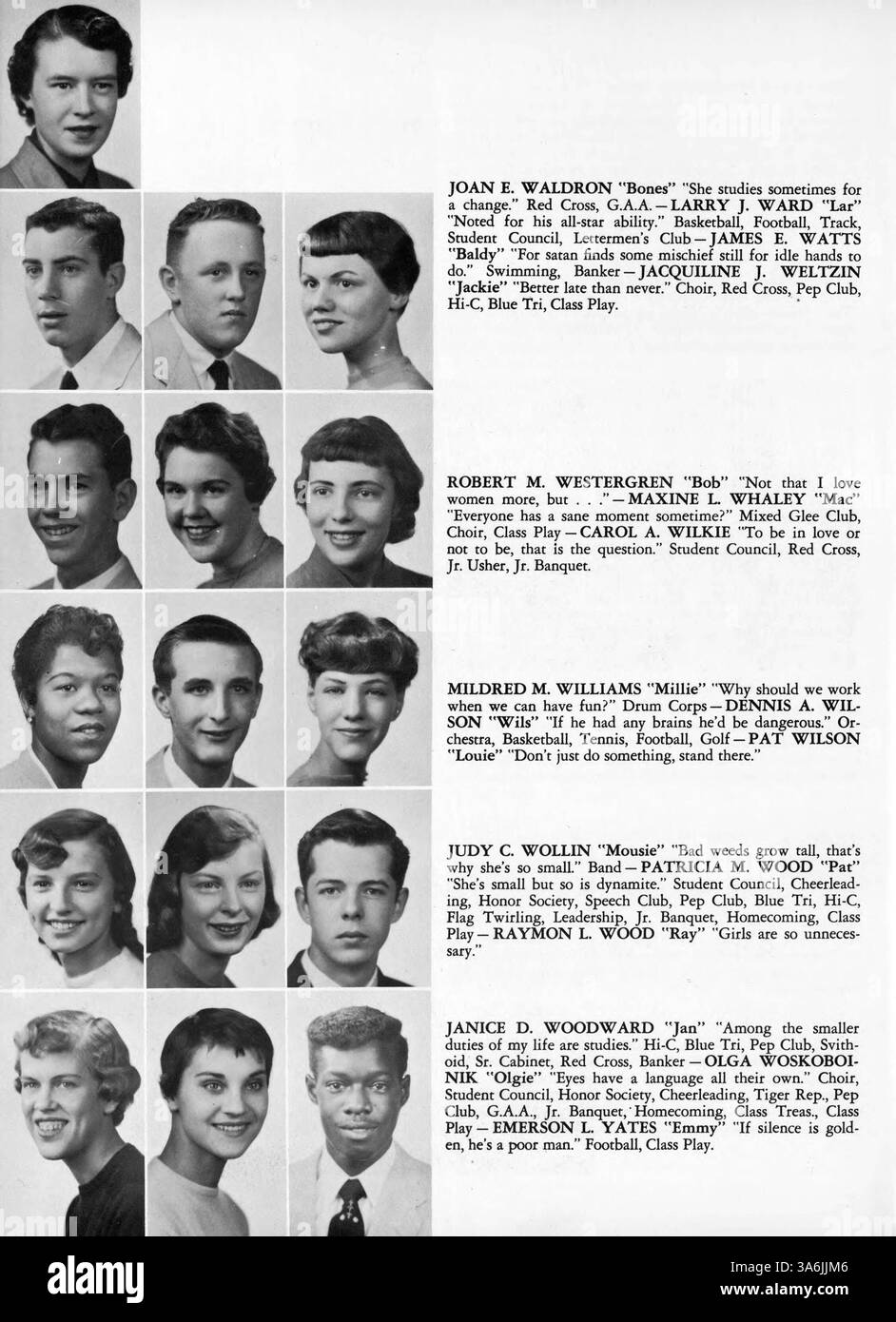 'Tiger 57' provides an overview of South High’s 1956-1957 year ...