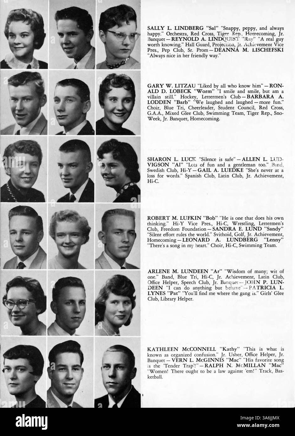 The 'Tiger 57' yearbook provides an overview of South High’s 1956-1957 ...