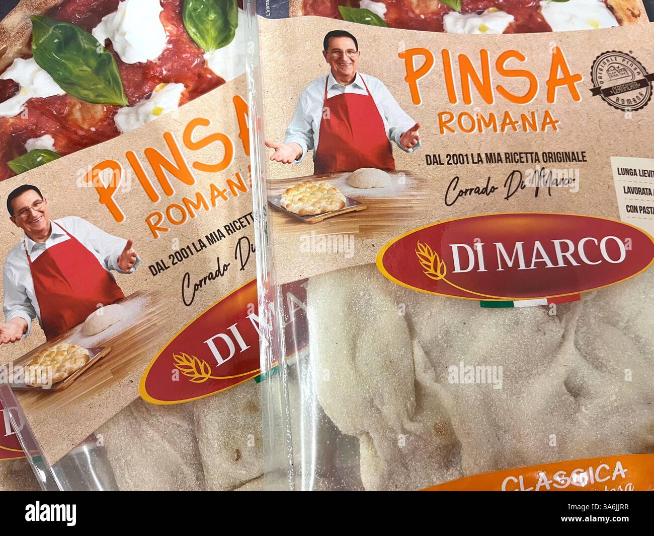 Dry goods pinsa romana hi-res stock photography and images - Alamy