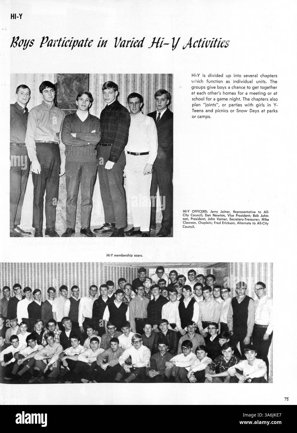 The 1967 Robbinsdale High School yearbook, 'The Robin,' features ...