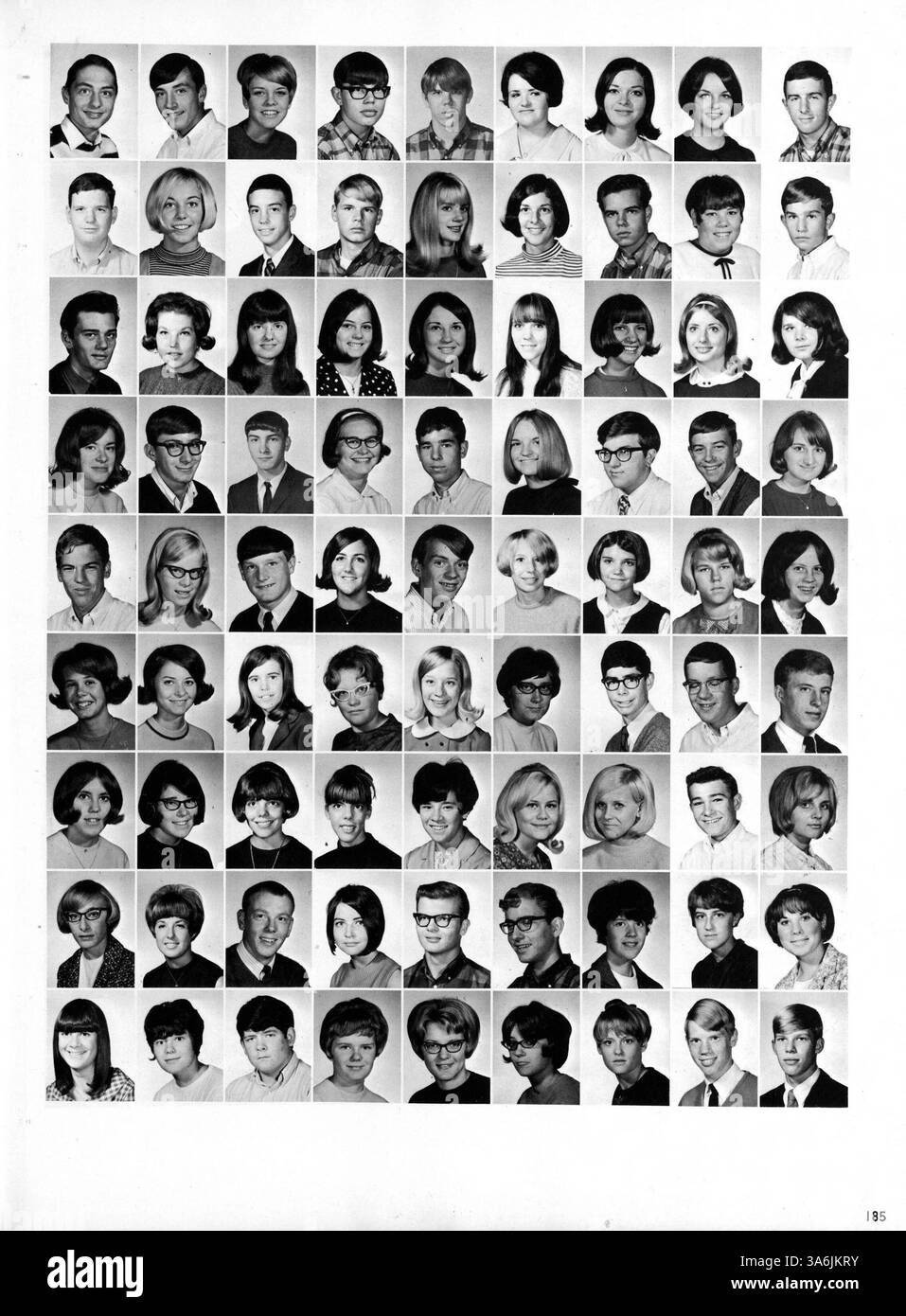 The Robbinsdale High School 1967 yearbook, 'The Robin,' documents the ...