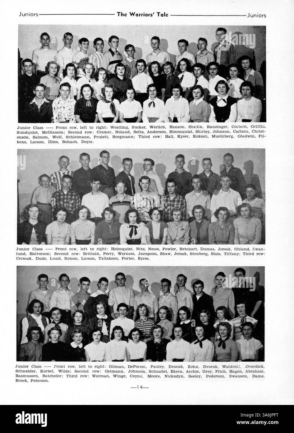 The 1950 Hopkins High Yearbook, 'The Warrior's Tale,' highlights ...