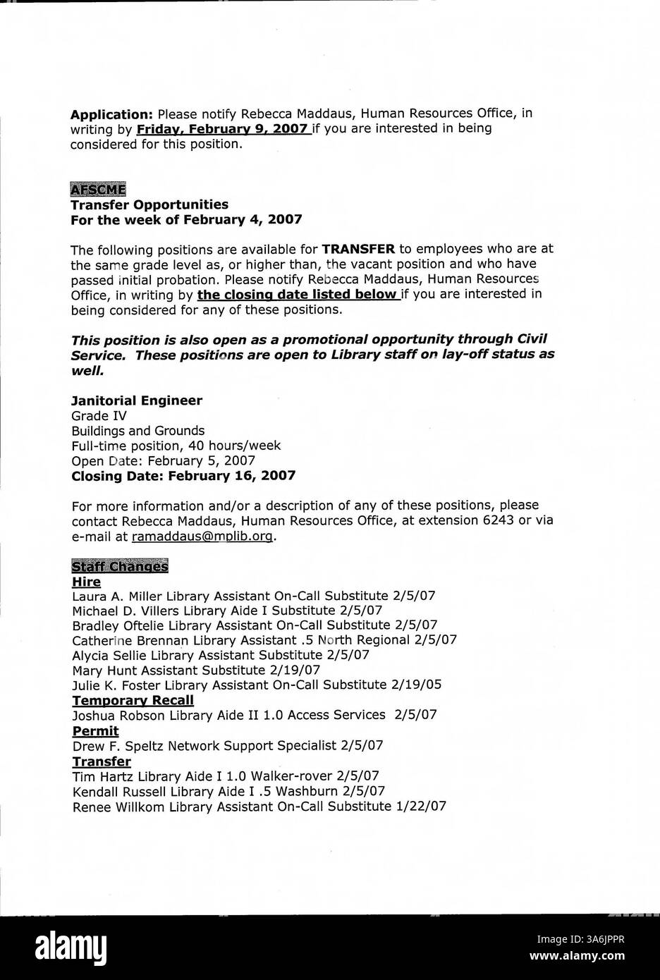 The 2007 Minneapolis Public Library Official Bulletin provides a weekly ...