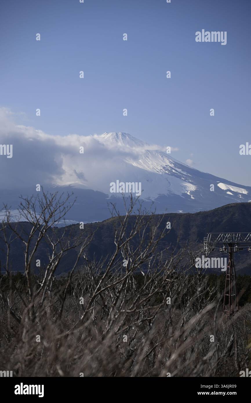 Mount Fuji view from Hakone Stock Photo - Alamy