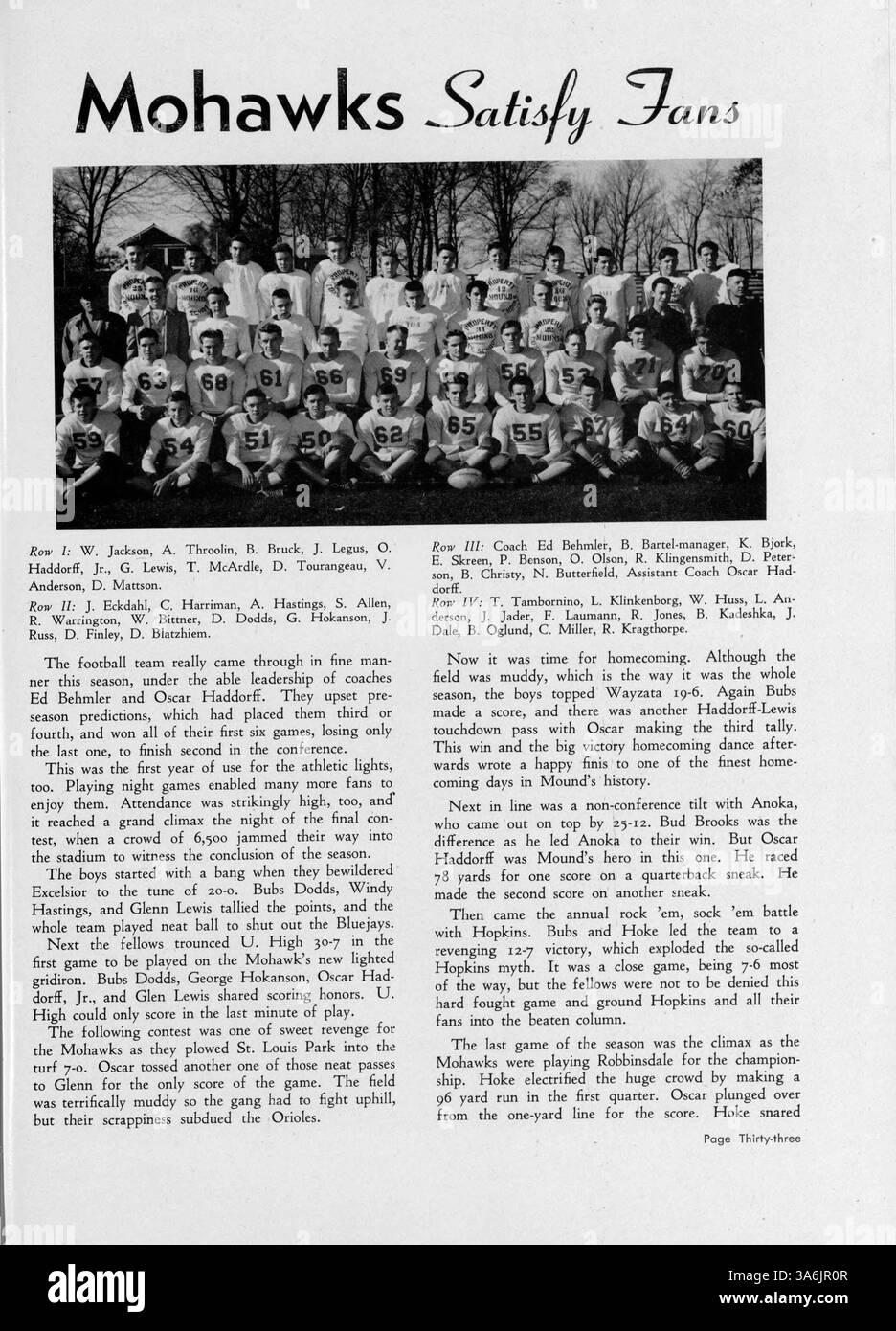 This 1946 yearbook highlights student life hi-res stock photography and ...