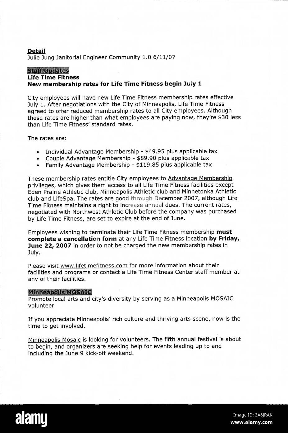 The Minneapolis Public Library Official Bulletin from 2007 delivers ...