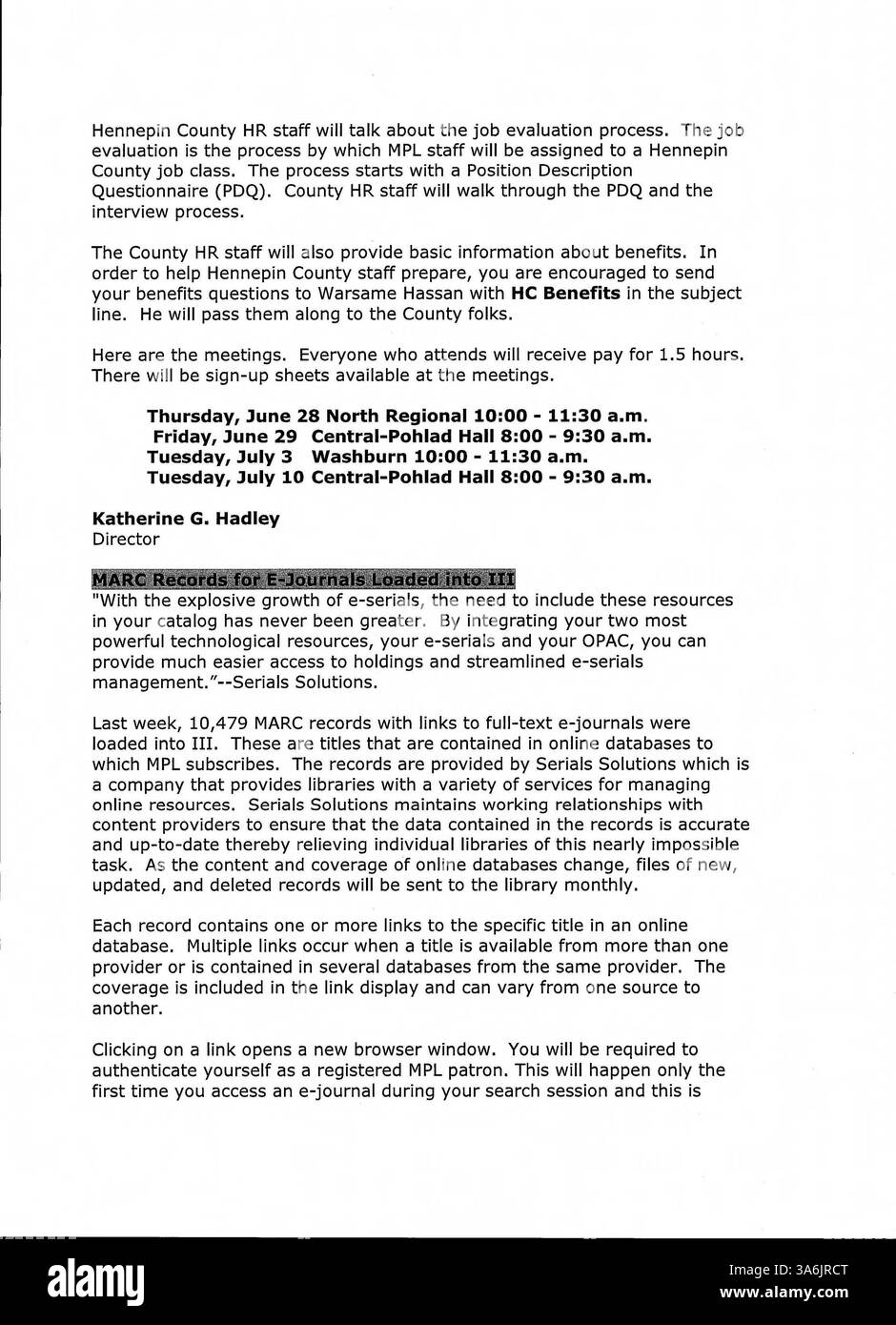 The 2007 Official Bulletin of the Minneapolis Public Library provides ...
