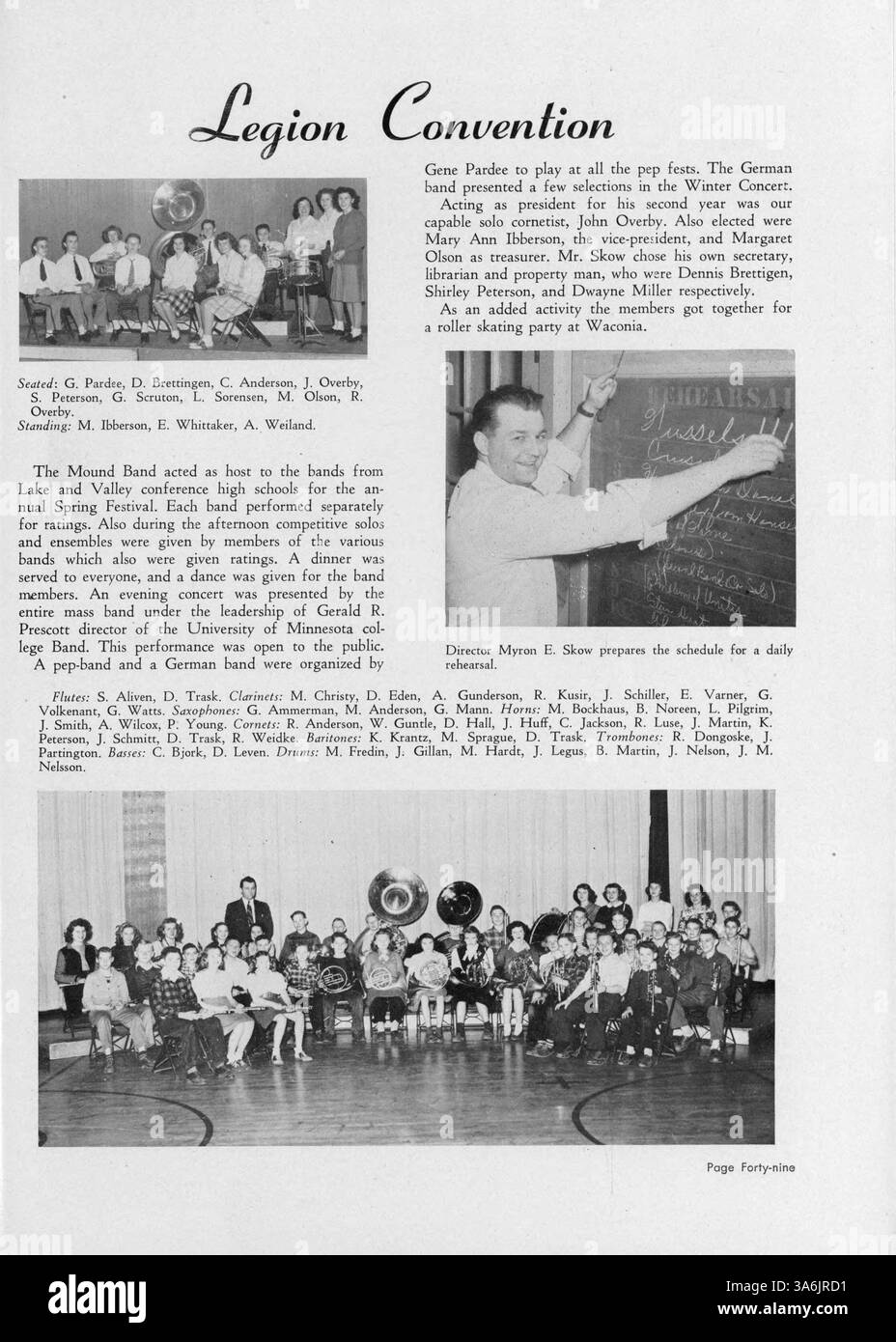 This Mohian Yearbook from Mound High School documents the events, achievements, and student life ...