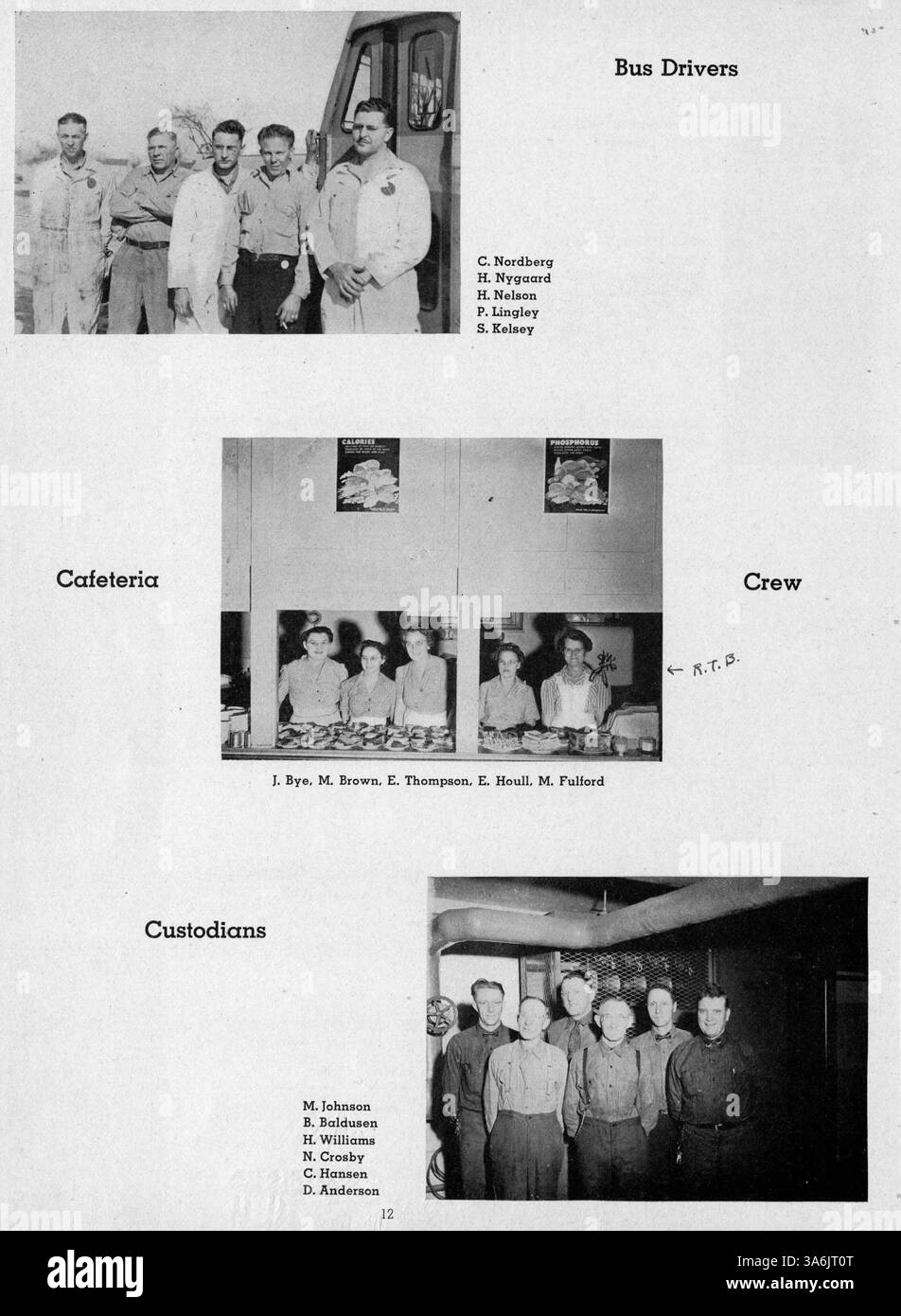 The 1946 Echowan yearbook from St. Louis Park High School provides a ...