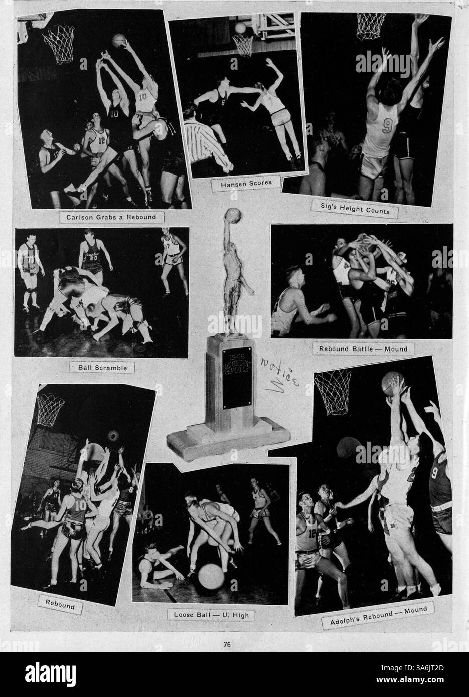 The 1946 Echowan yearbook of St. Louis Park High School highlights the ...