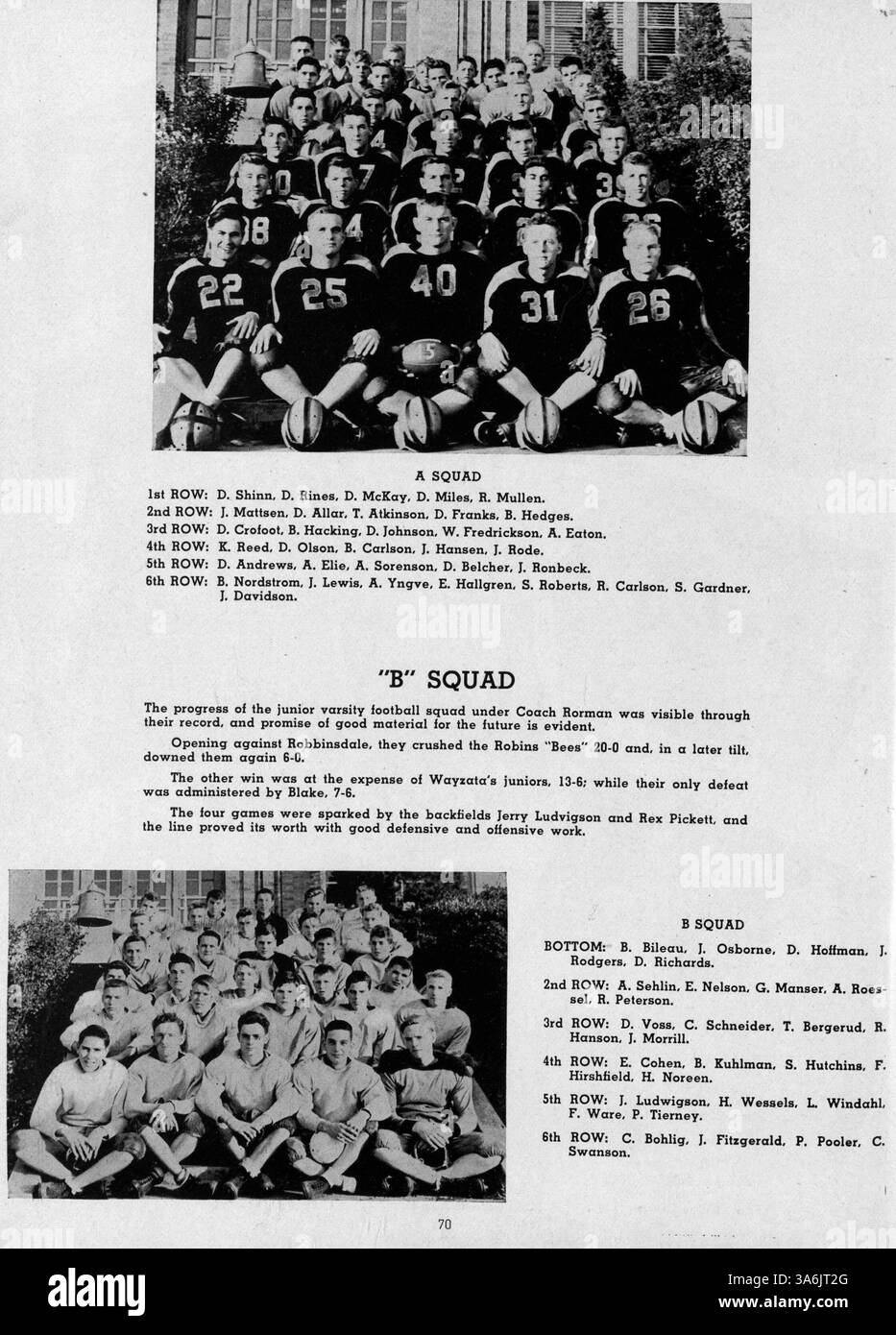 This 1946 edition of the echowan yearbook documents the students hi-res ...