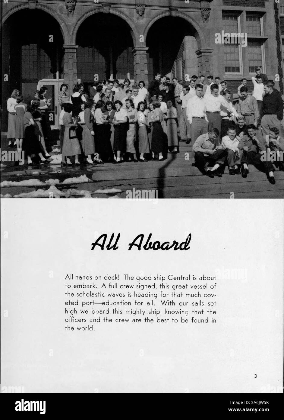This 1949 centralian yearbook highlights the students hi-res stock photography and images - Alamy