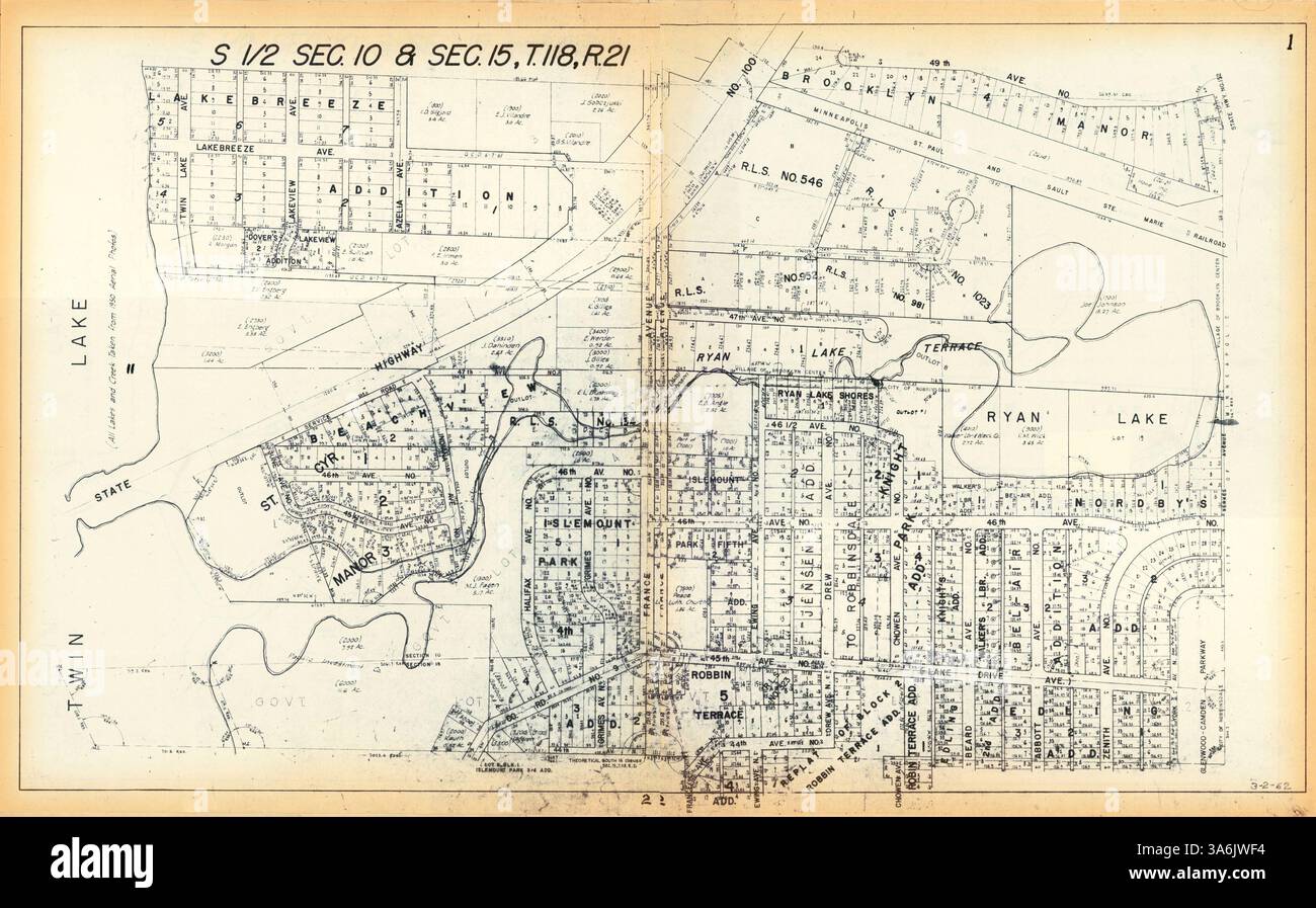 1956 base map hi-res stock photography and images - Alamy