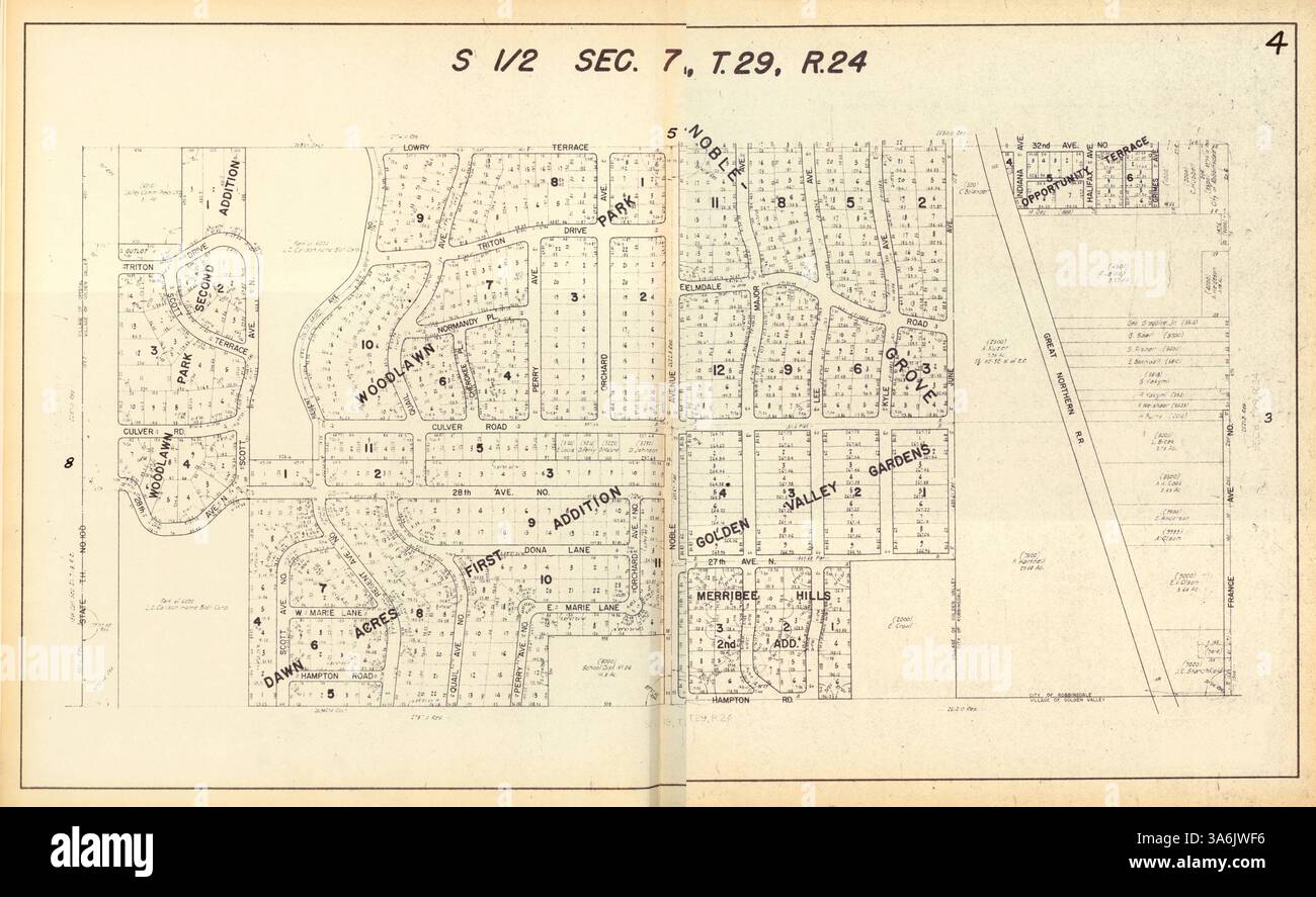 This atlas covers Robbinsdale, Crystal, and New Hope with maps from ...