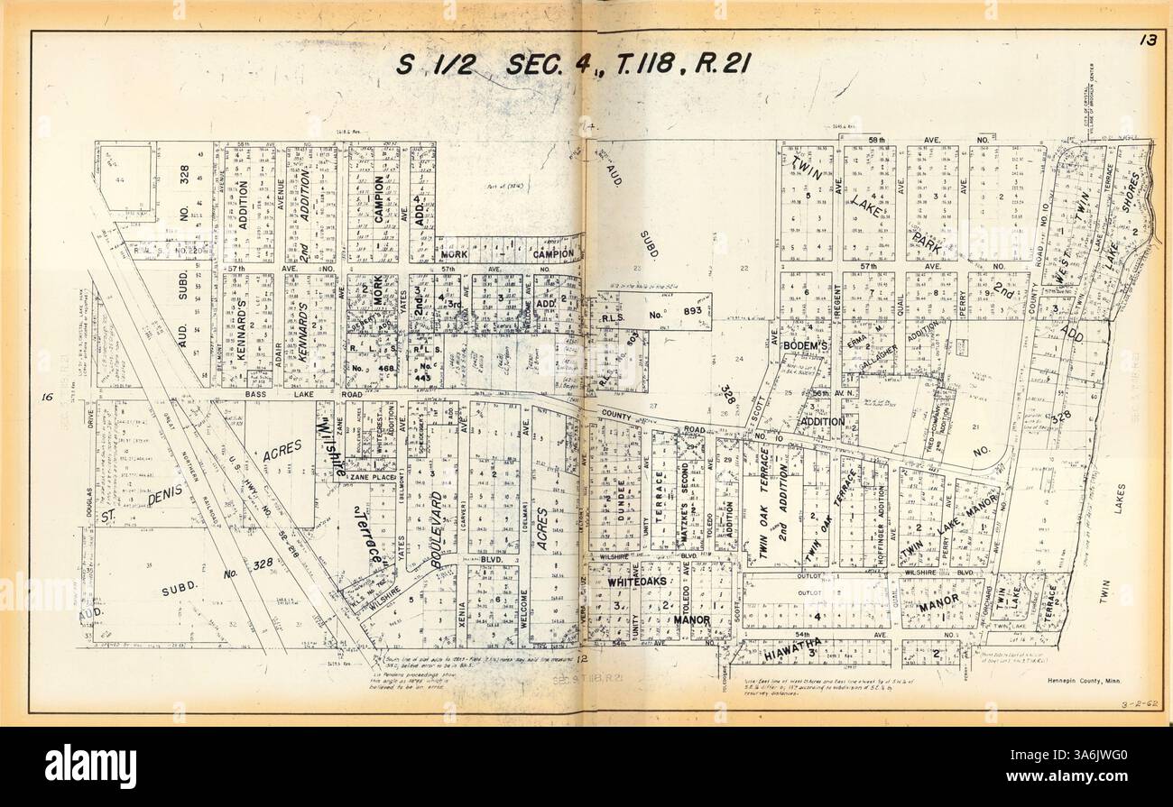 A comprehensive atlas of Robbinsdale, Crystal, and New Hope, based on a ...