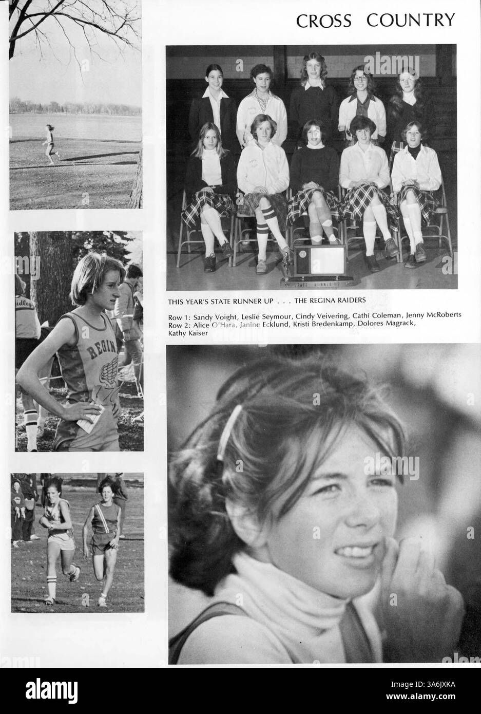The Regina High School yearbook, Magic 1977, features student life, sporting events, and ...