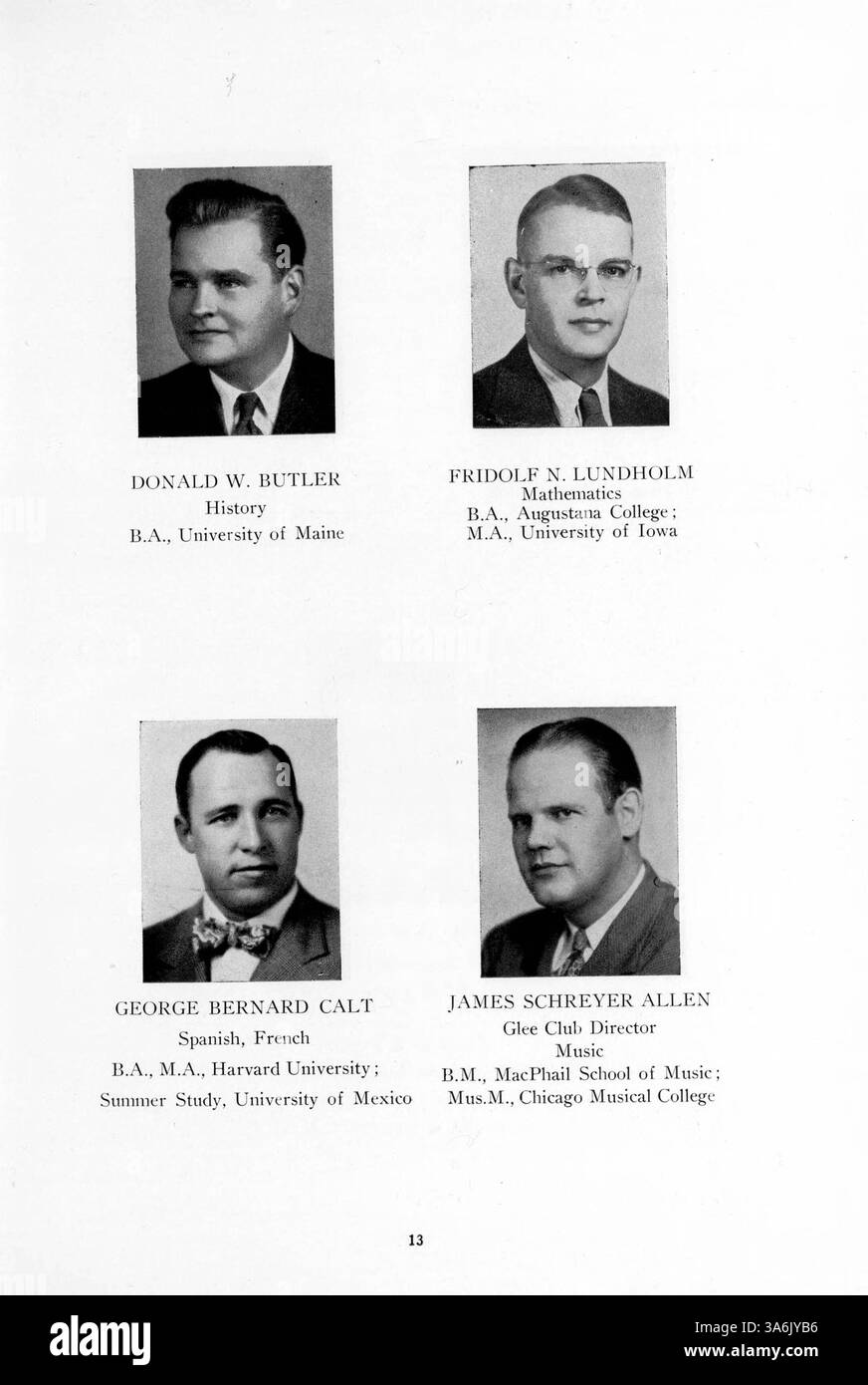 This yearbook, Call-O'-Pan, from 1949, captures the key moments and ...