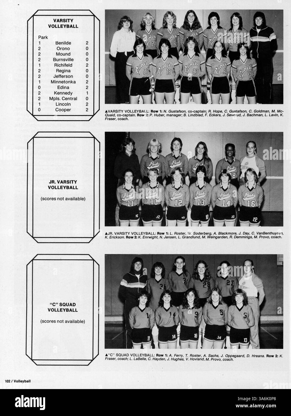 The 1982 Echowan Yearbook reflects on St. Louis Park High School's 1981 ...