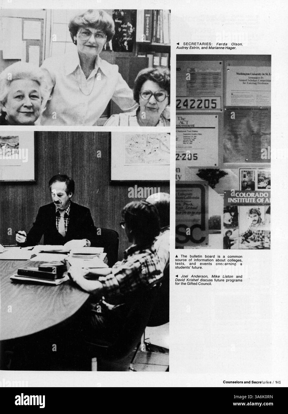 The 1982 Echowan Yearbook from St. Louis Park High School captures the ...